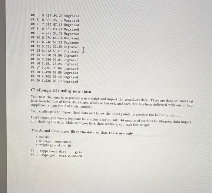 Data management and basic plotting challenge Andrew | Chegg.com
