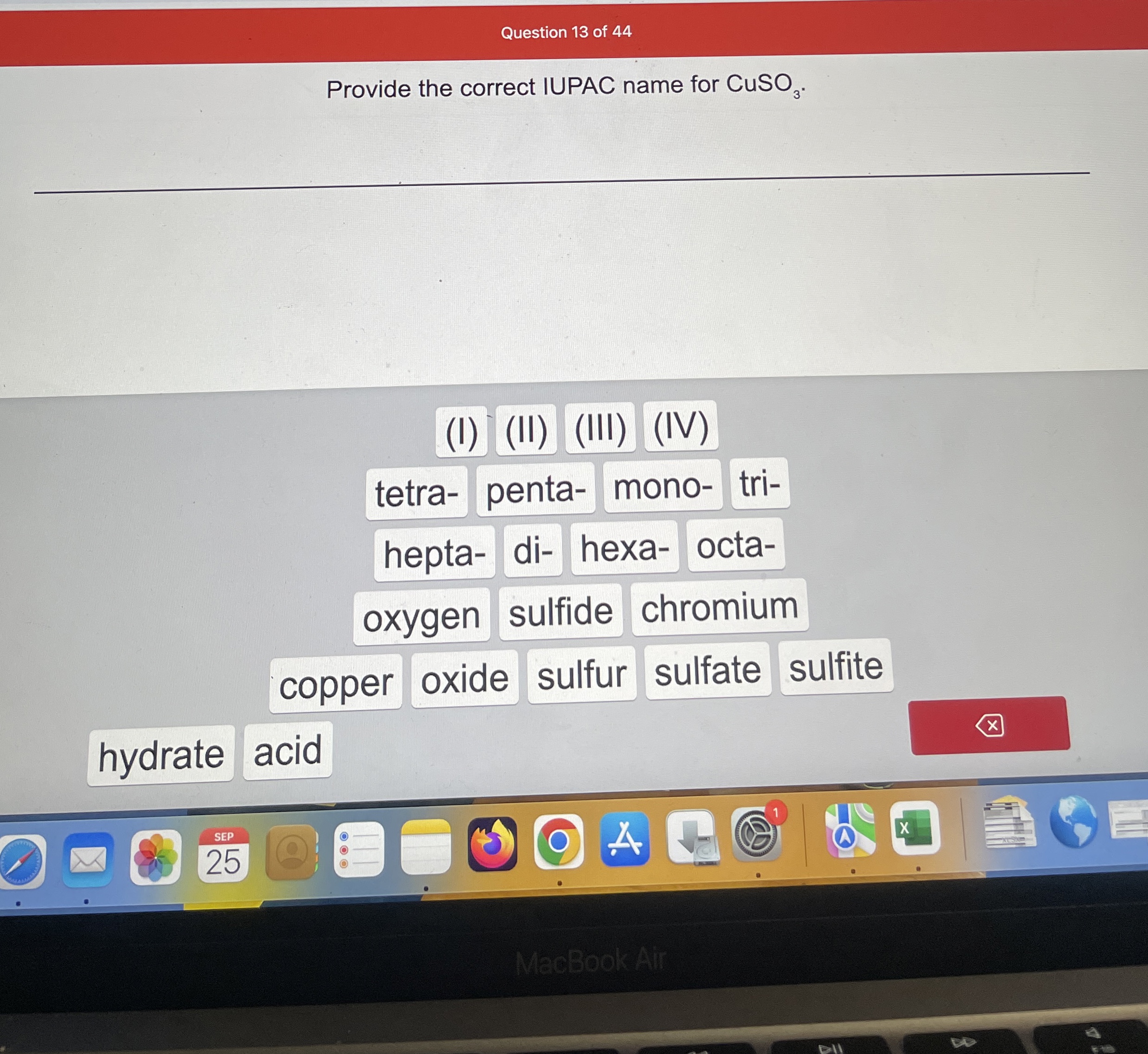 Solved Provide the correct IUPAC name for | Chegg.com