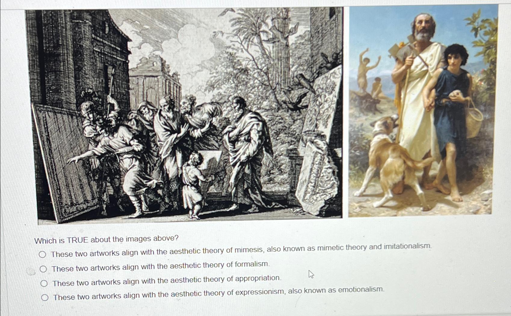 Solved Which is TRUE about the images above?These two | Chegg.com