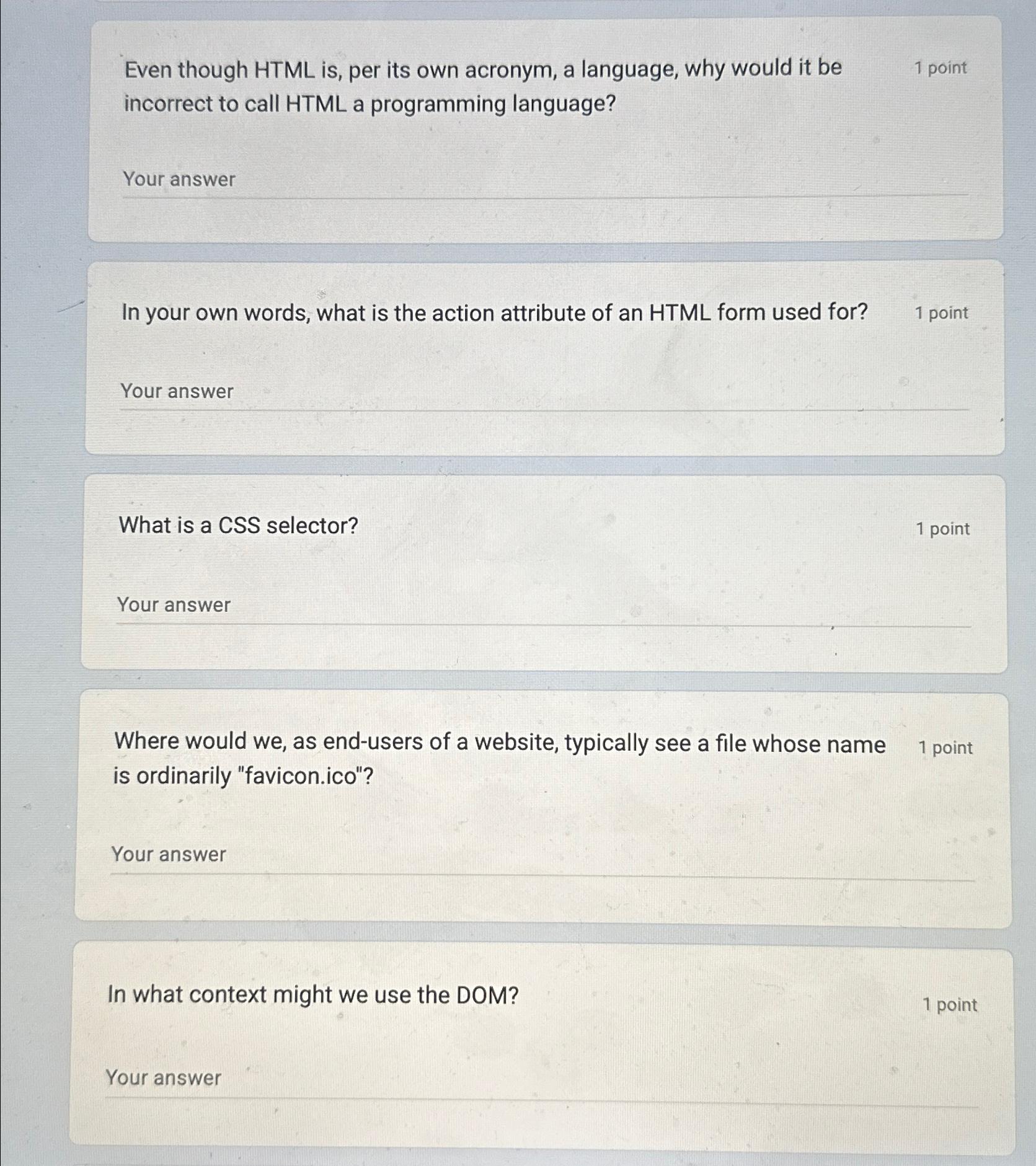 Solved Even though HTML is, ﻿per its own acronym, a | Chegg.com