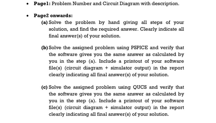 Solved Prob#3 Simulate the following circuit. Calculate the | Chegg.com
