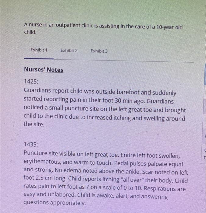 Solved For each finding, click to specify if the finding is | Chegg.com
