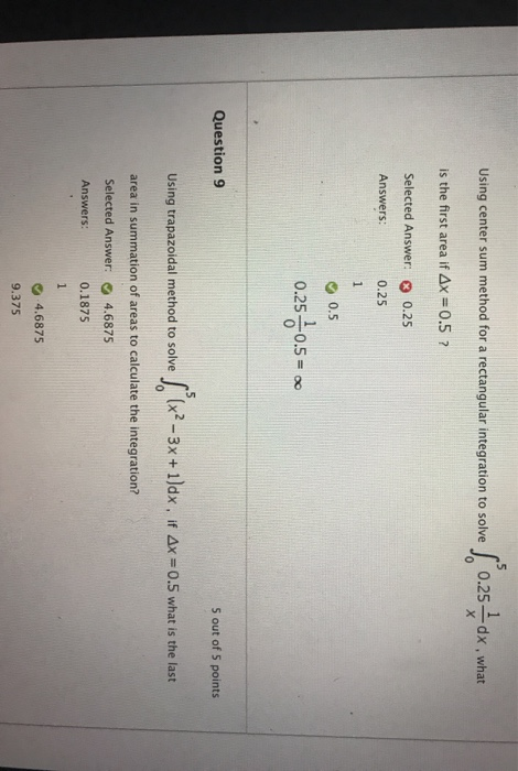 Solved You are asked to use Rieman Sum to solve +x-5)dx. | Chegg.com