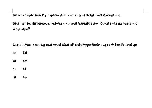 Solved With example briefly explain Arithmetic and | Chegg.com