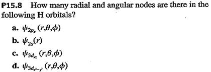 Solved How many radial and angular nodes are there in the | Chegg.com