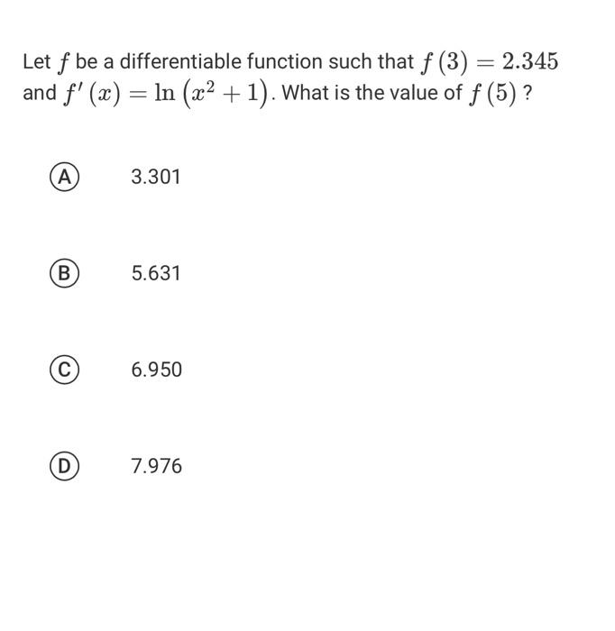 Solved Selected values of the twice-differentiable function | Chegg.com