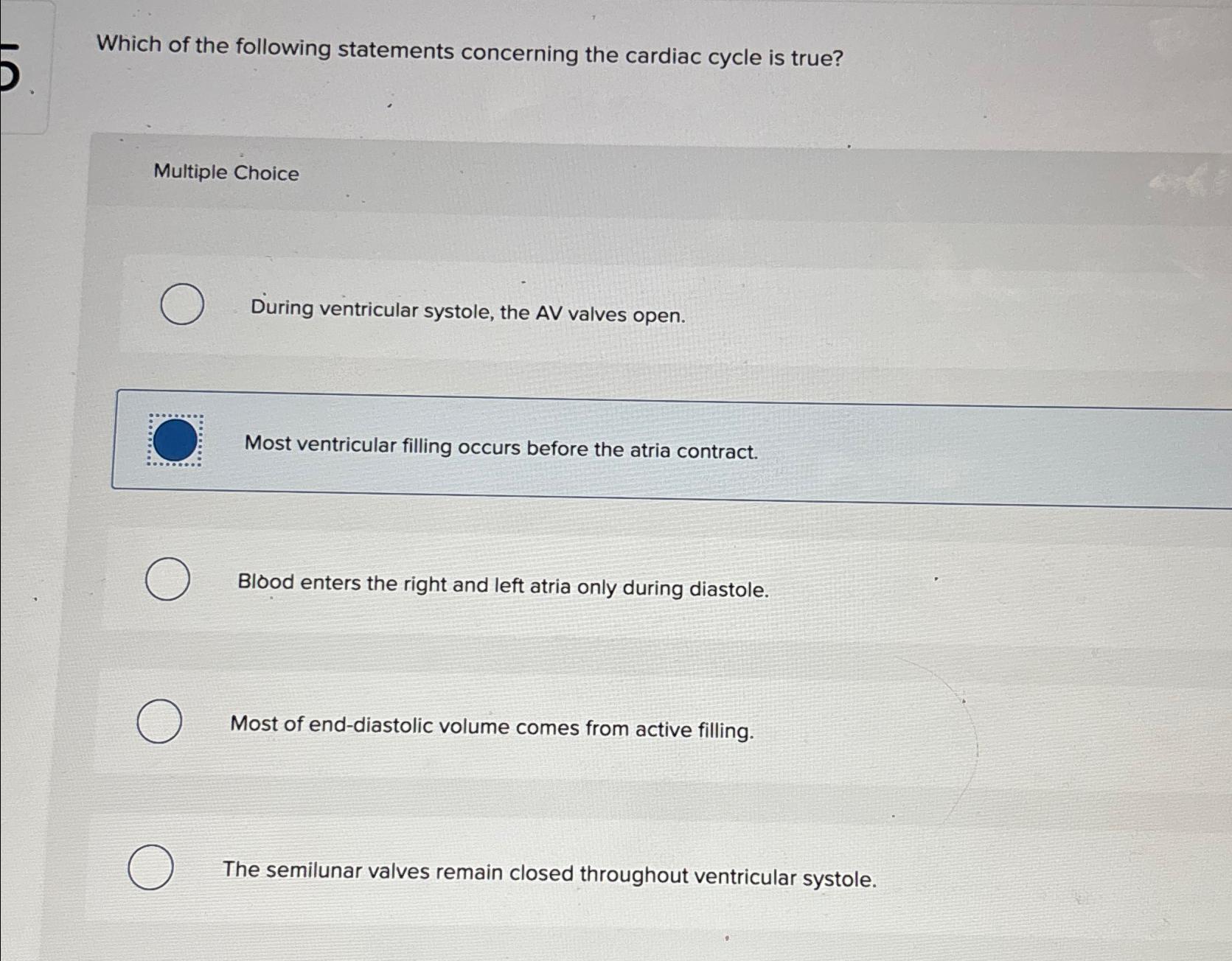 Solved Which of the following statements concerning the | Chegg.com