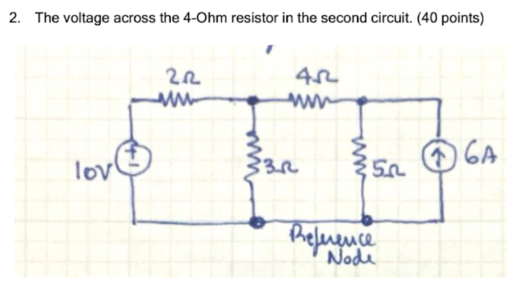 Solved use nodal analysis and then use mesh analysis to | Chegg.com