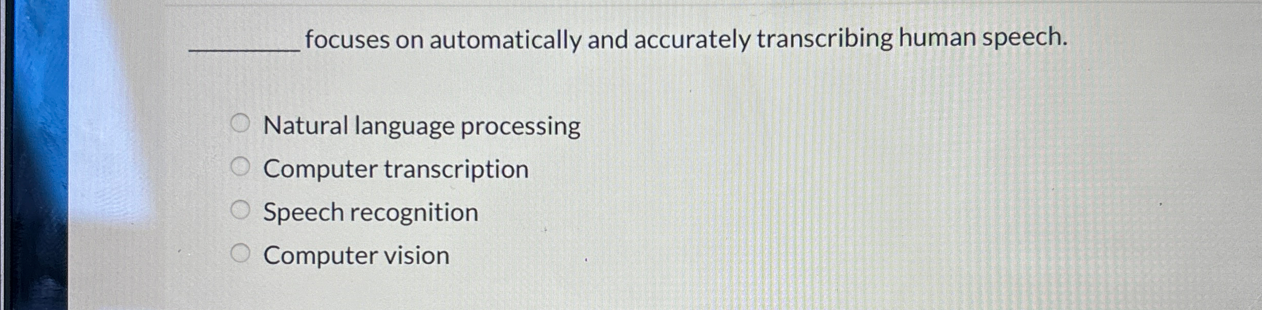 Solved focuses on automatically and accurately transcribing | Chegg.com