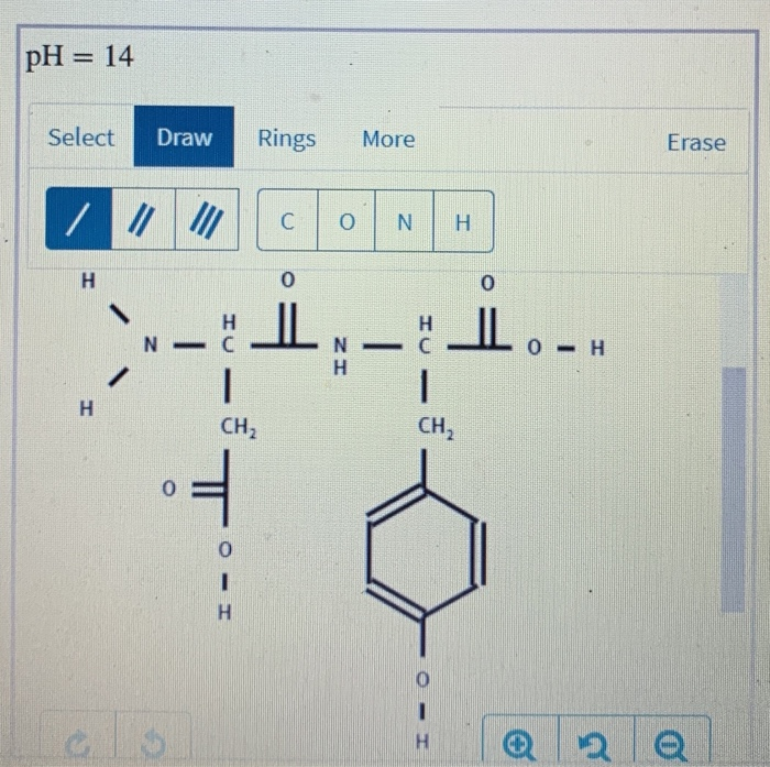 Solved The given dipeptide is Asp-Tyr. Indicate the charge | Chegg.com