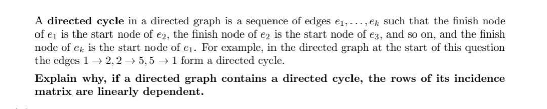 Solved D) A directed graph is a collection of nodes, some of | Chegg.com