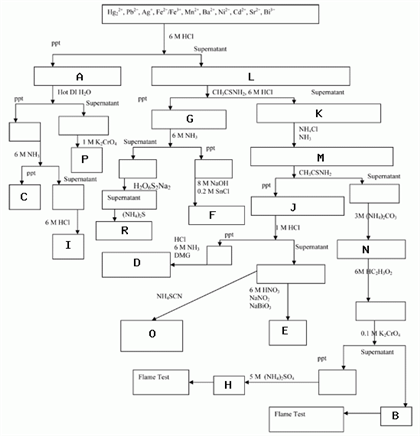 Modern identification of cations include | Chegg.com