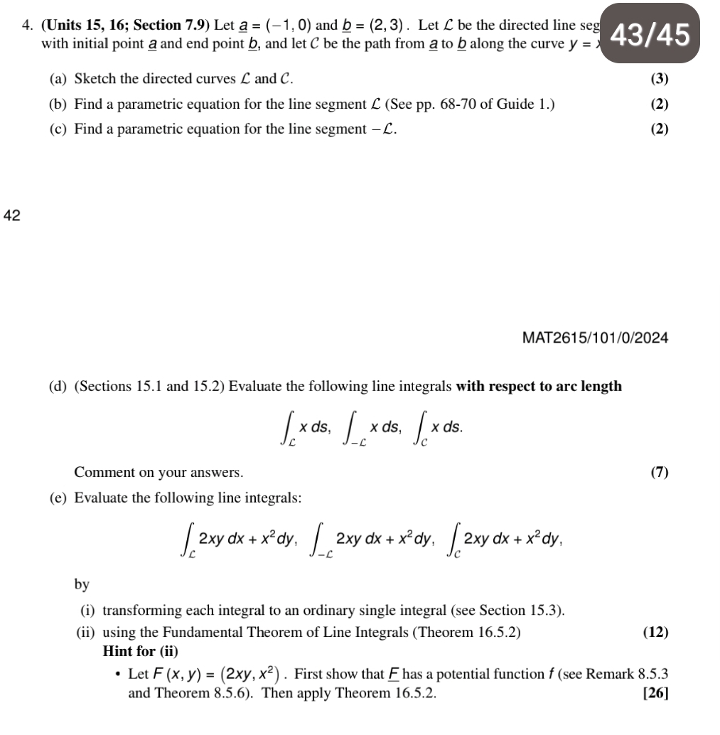 Solved Units 15 16 Section 7 9 ﻿let A 1 0 ﻿and