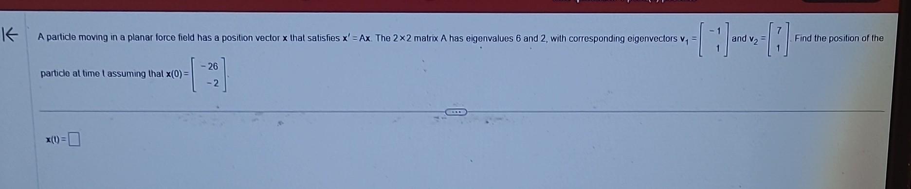 A particle moving in a planar force field has a | Chegg.com