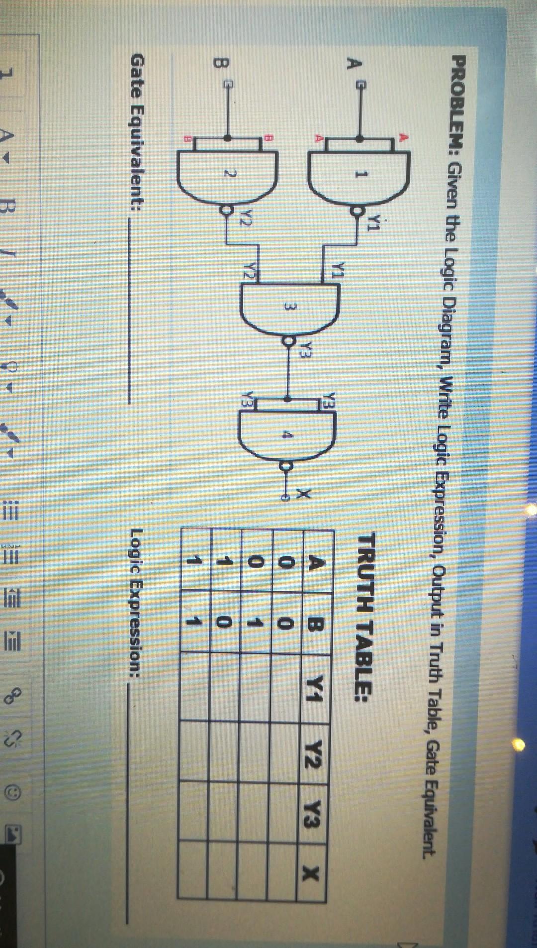 Solved PROBLEM: Given the Logic Diagram, Write Logic | Chegg.com
