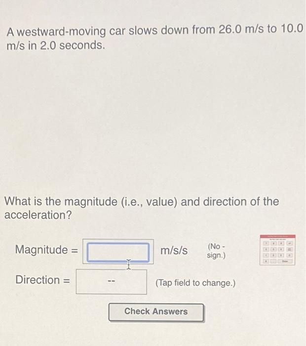Solved The velocity-time table represents the motion of a | Chegg.com