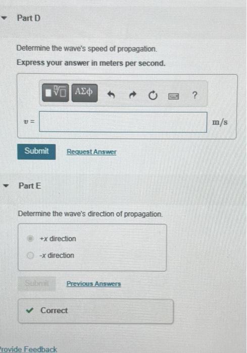 Solved Determine the wave's amplitude. Express your answer | Chegg.com
