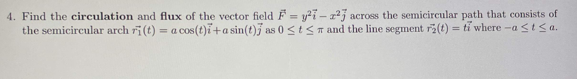 Solved Find the circulation and flux of the vector field | Chegg.com