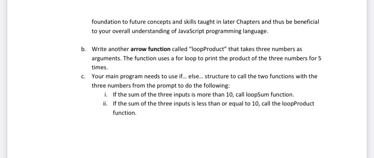Solved (10 ﻿points) ﻿Write a program that takes three inputs | Chegg.com
