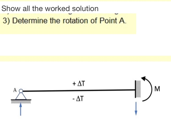 Solved Show all the worked solution 3) Determine the | Chegg.com