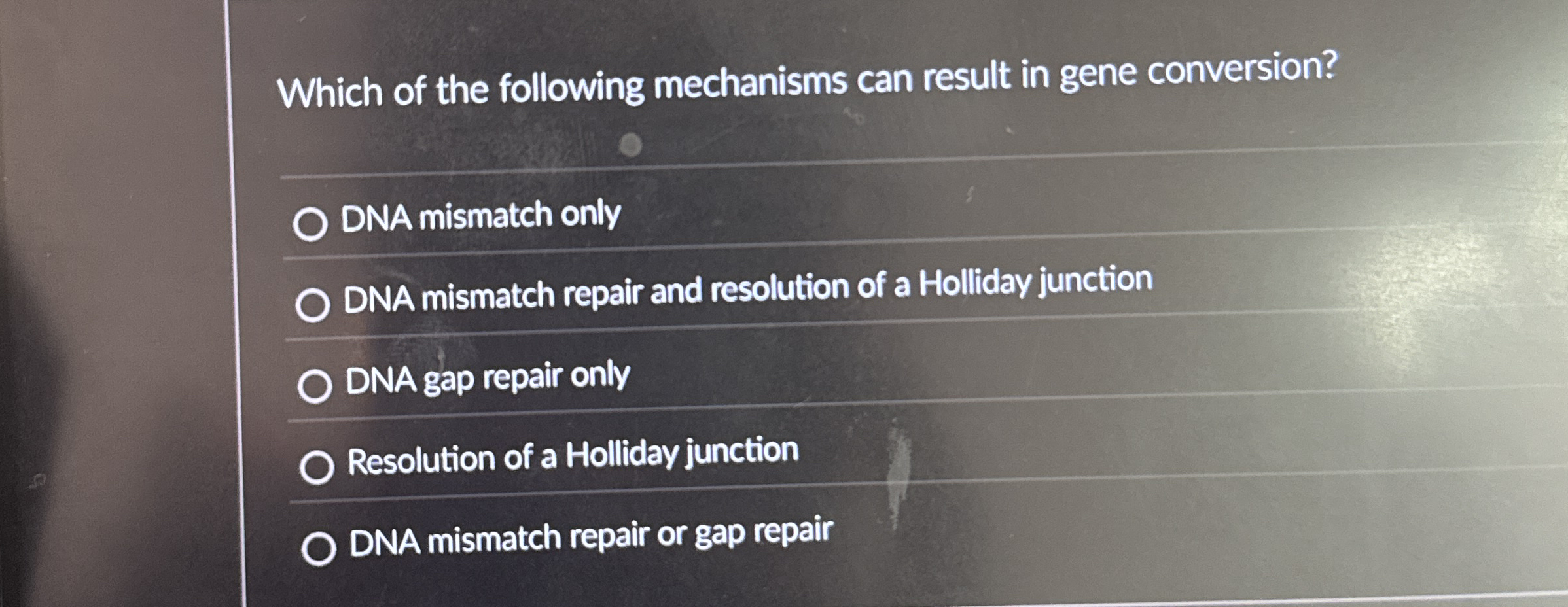 Solved Which of the following mechanisms can result in gene | Chegg.com
