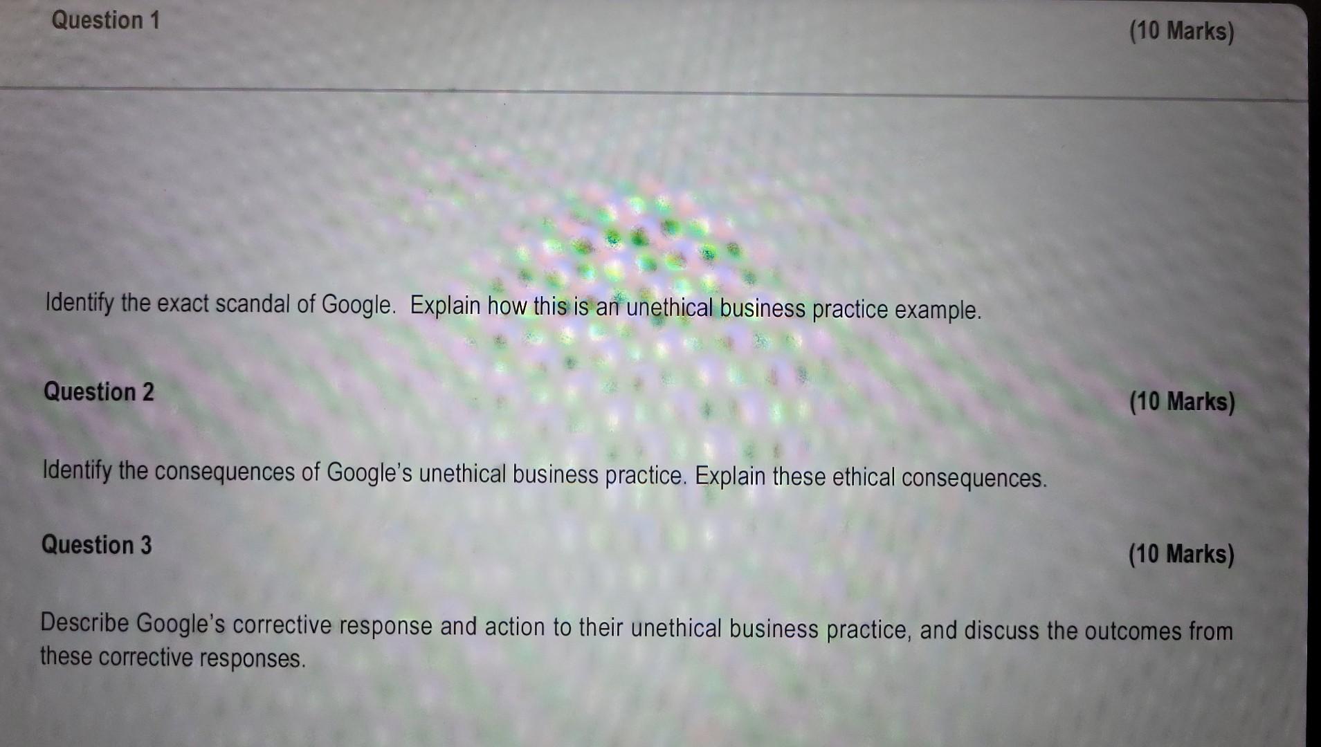 Solved CASE STUDY Google hit with €1.5 billion antitrust | Chegg.com