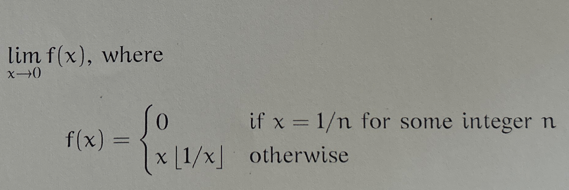 Solved limx→0f(x), | Chegg.com