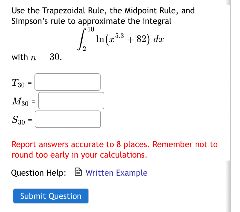 Solved Use the Trapezoidal Rule, the Midpoint Rule, and | Chegg.com