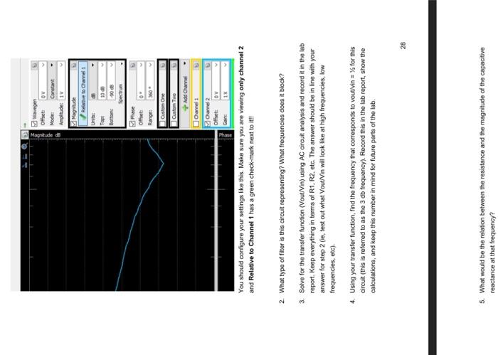 Solved 1. Build the circuit below with a R1=10kΩ resistor, | Chegg.com