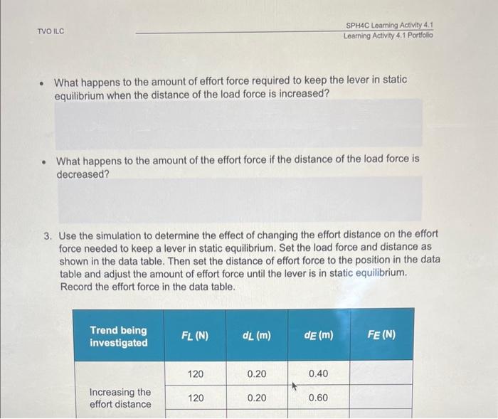 Solved Learning Activity 4.1 Portfolio Answer the following | Chegg.com