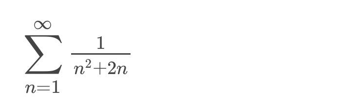 Solved ∑n=1∞n2+2n1 | Chegg.com