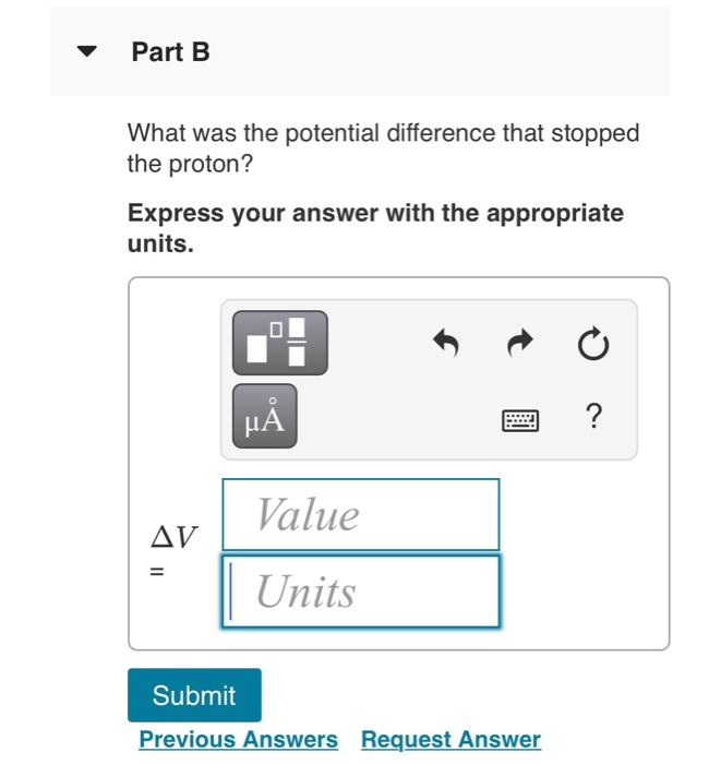 Solved Review A proton with an initial speed of 8.50x105 m/s | Chegg.com