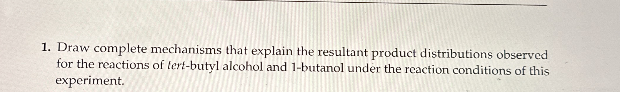 Solved Draw complete mechanisms that explain the resultant | Chegg.com