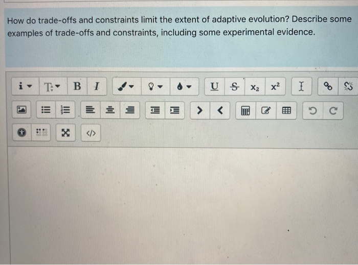 Solved How do trade-offs and constraints limit the extent of | Chegg.com