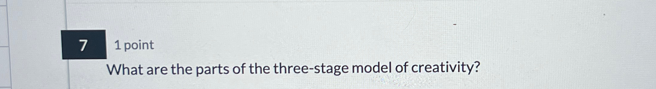 Solved What are the parts of the three-stage model of | Chegg.com