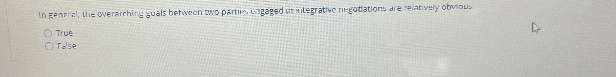 Solved In general, the overarching goals between two parties | Chegg.com