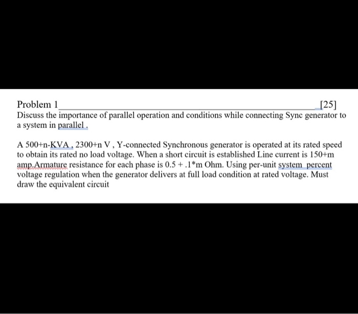 Solved Problem 1 [25] Discuss the importance of parallel | Chegg.com