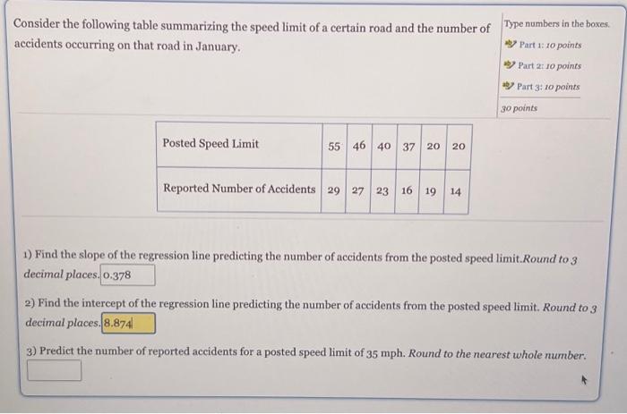 Solved Consider the following table summarizing the speed | Chegg.com