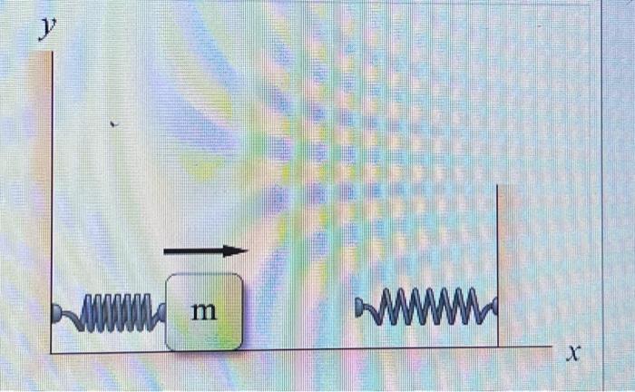 Solved ( 7% ) Problem 9: A block of mass m=0.14 kg is set | Chegg.com