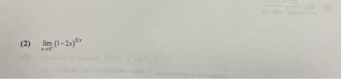 Solved Find the limits. Identify the type of indeterminate | Chegg.com