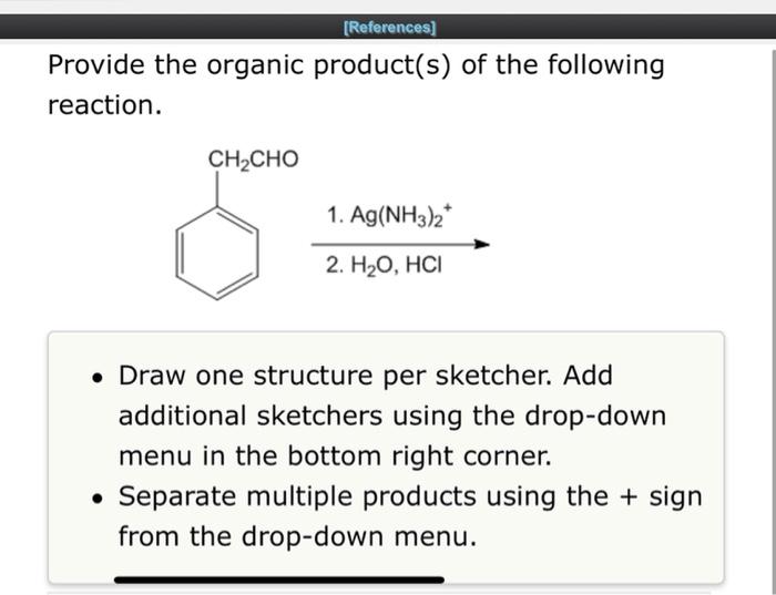Solved Click on a reactant and then a product to draw the | Chegg.com