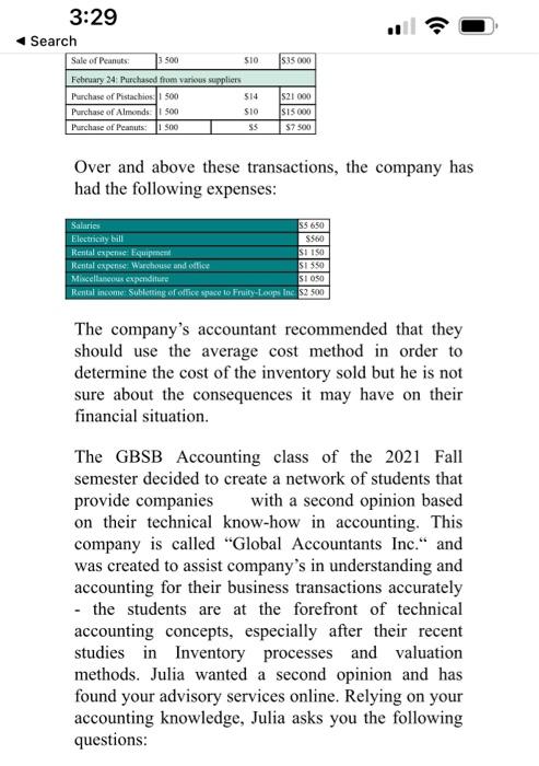 Solved Summative Assessment 2 - Business Case Julia has | Chegg.com