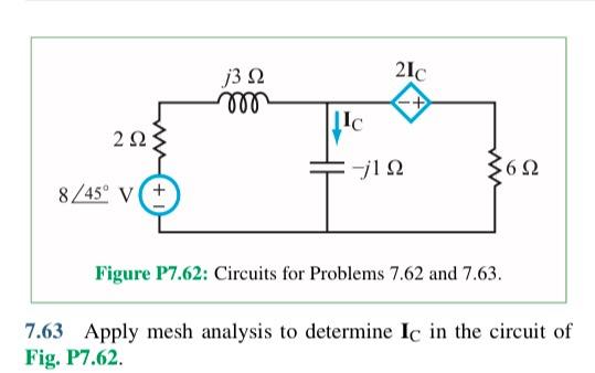 Solved Figure P7.62: Circuits for Problems 7.62 and 7.63. | Chegg.com