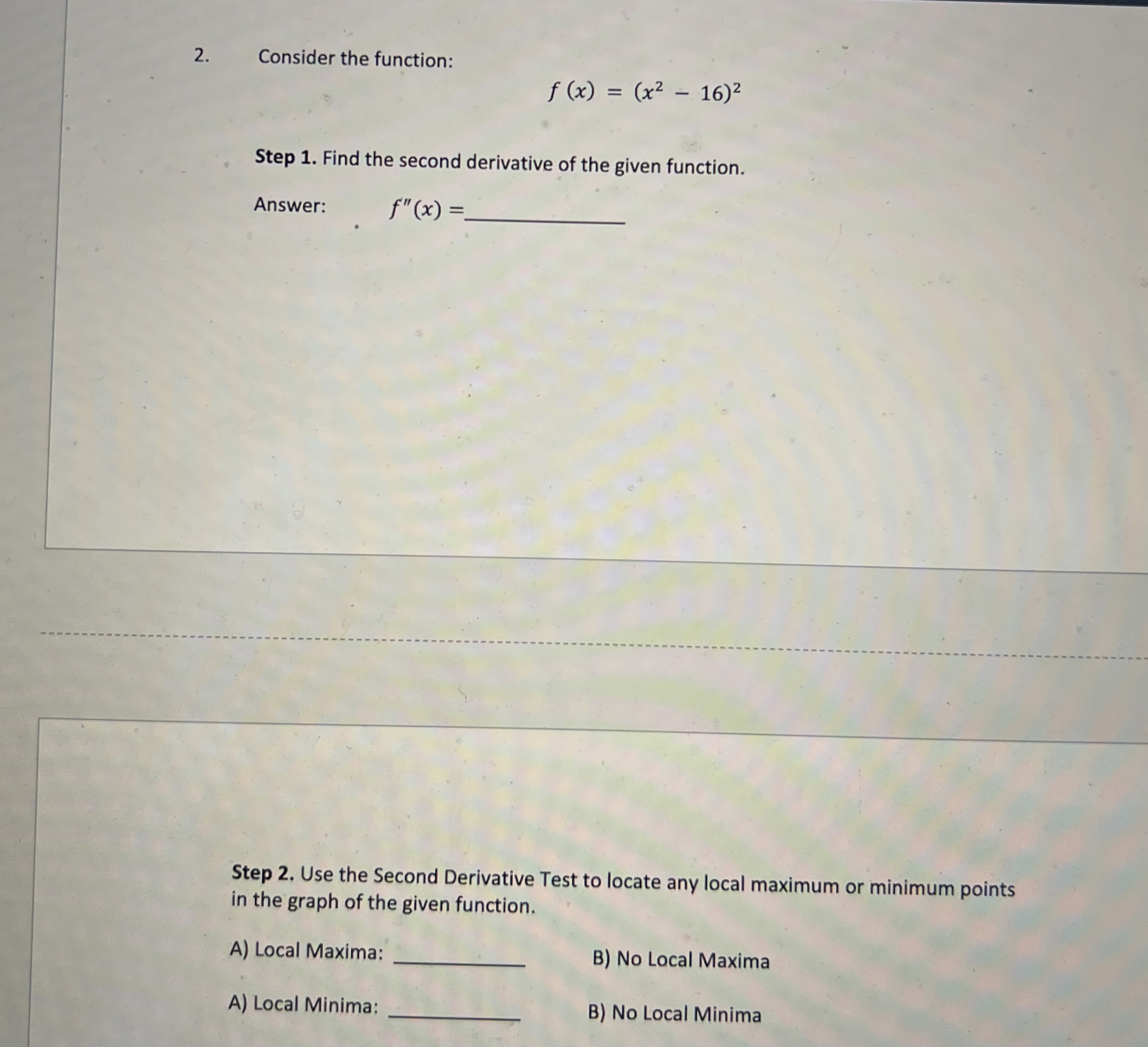 Solved Consider the function f(x) ﻿equals parentheses X | Chegg.com