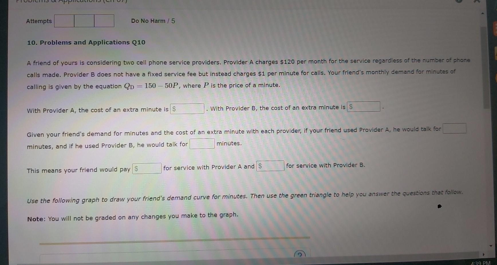 Solved Attempts Do No Harm / 5 10. Problems and Applications | Chegg.com
