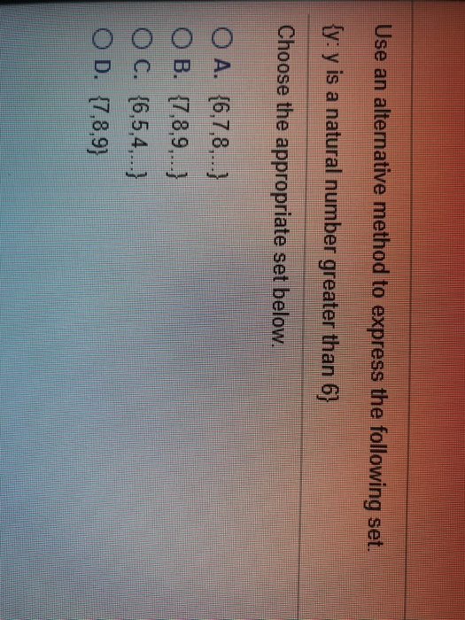 Solved Use set notation to list all the elements of the set. | Chegg.com