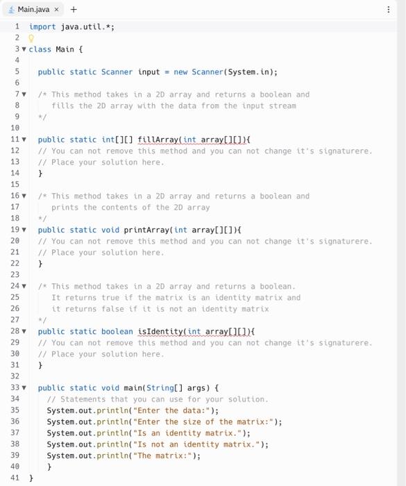 Solved Please Help Me With JavaThe prompt and starter code | Chegg.com