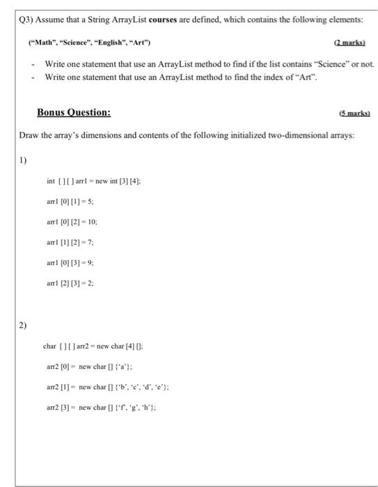 Solved Please I want correct solution for all paragraphs,I | Chegg.com