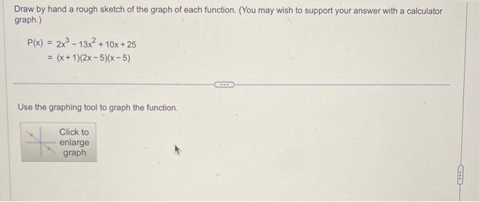 Solved Draw by hand a rough sketch of the graph of each | Chegg.com