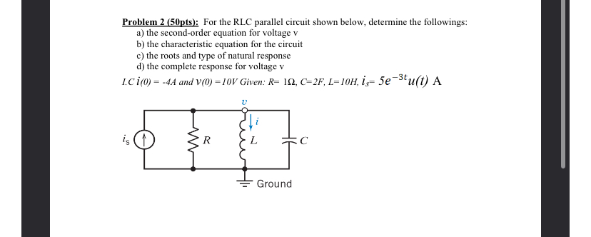 Solved Workthis out step by stepProblem 2 (50pts): For the | Chegg.com